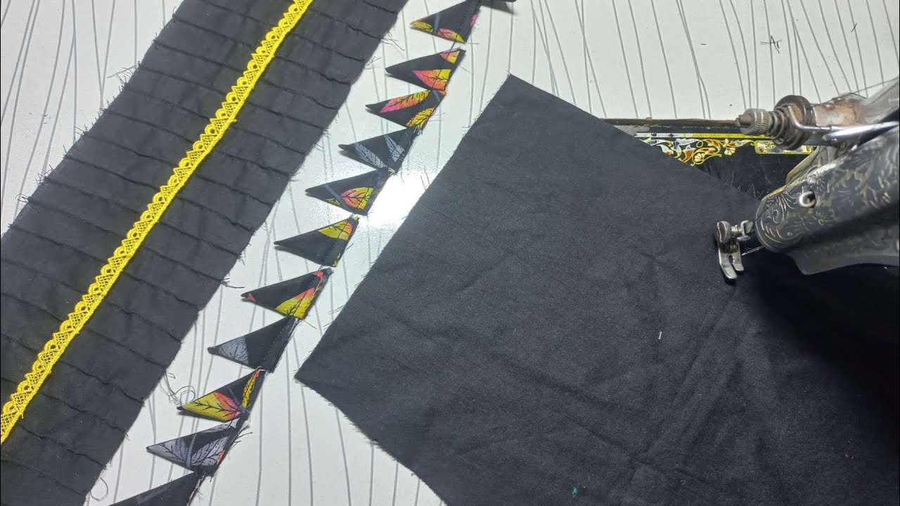 Trouser Design Cutting and Stitching /palazzo pant design/trouser ka ...