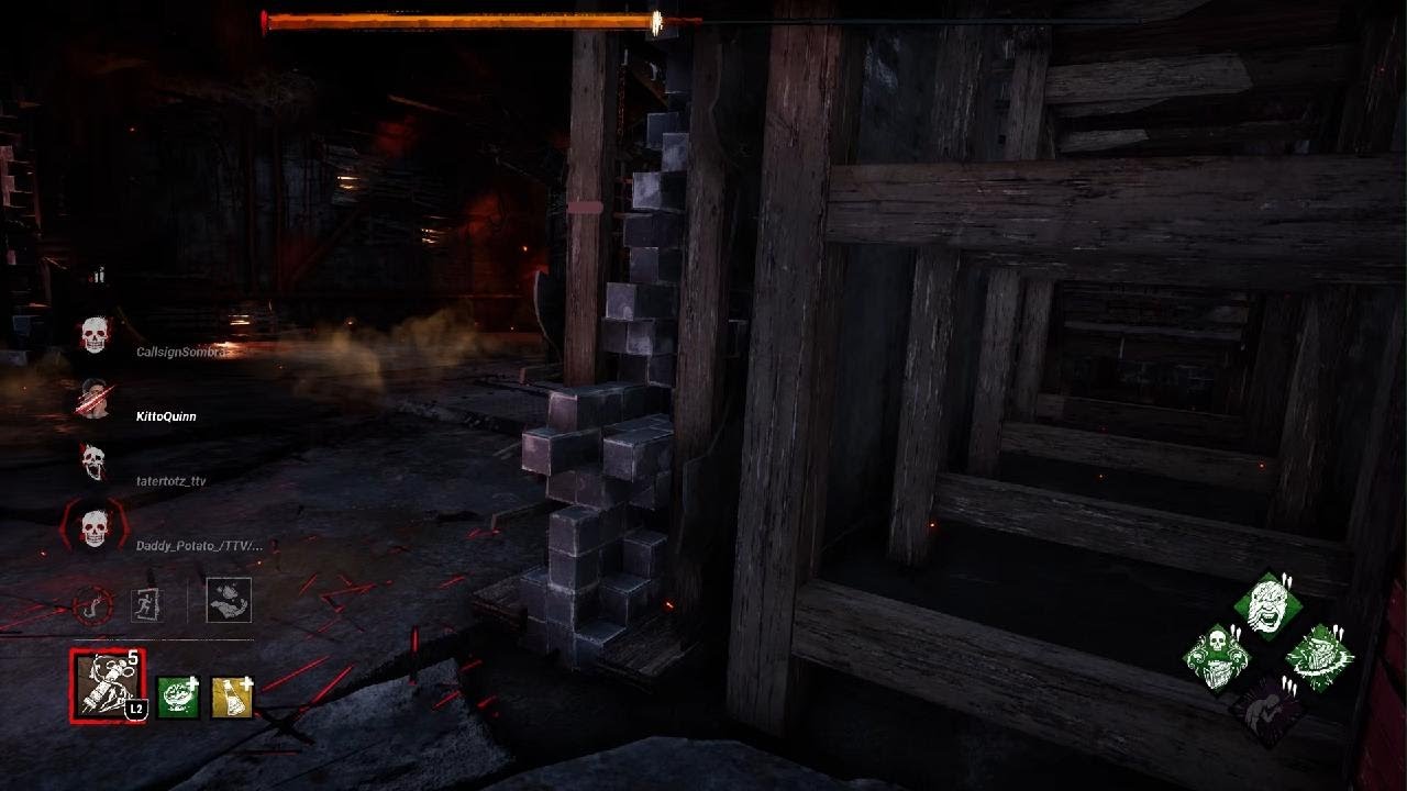 Person gets killed by entity (dead by daylight) - YouTube