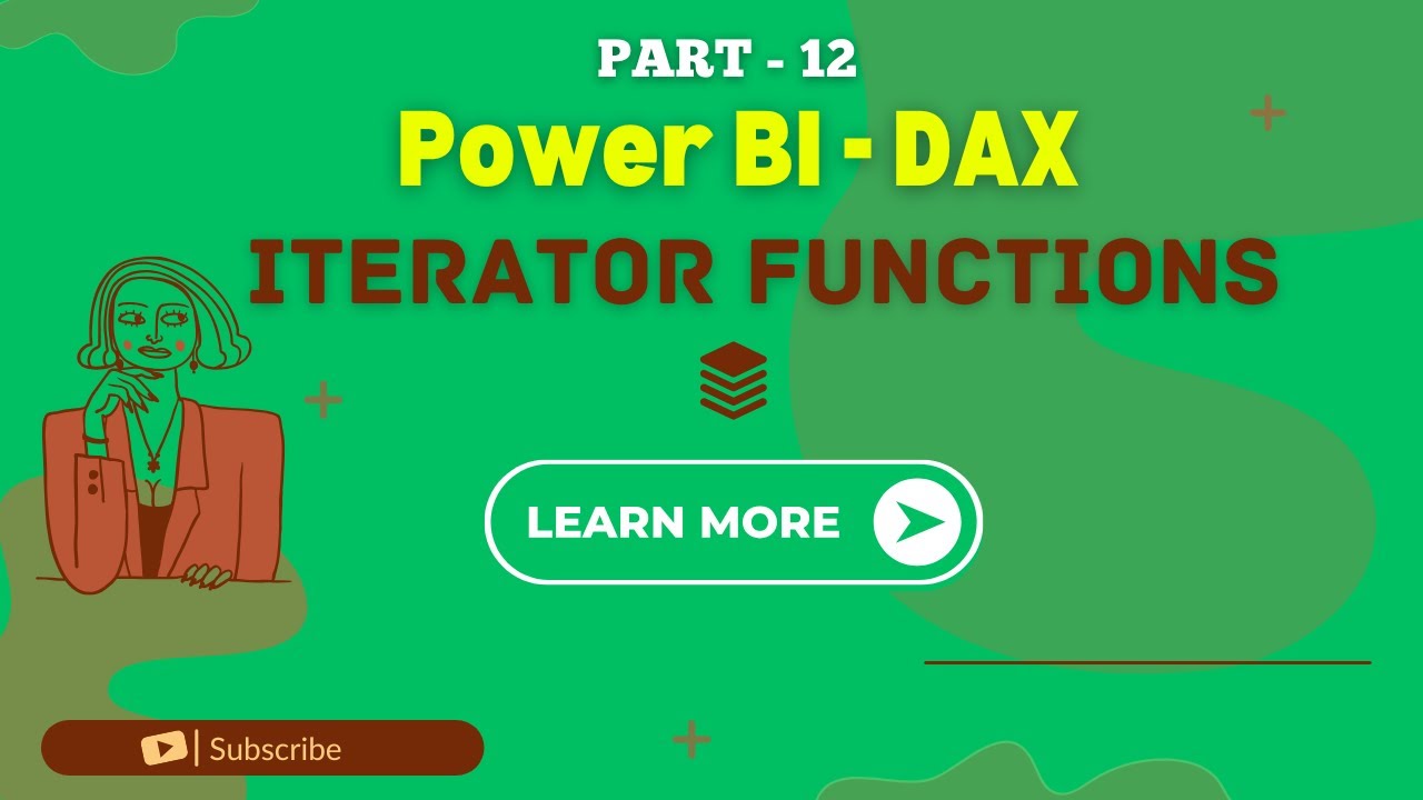 Part - 12 | "Iterator DAX Functions Explained: Understanding SUMX and AVERAGEX in Power BI ...