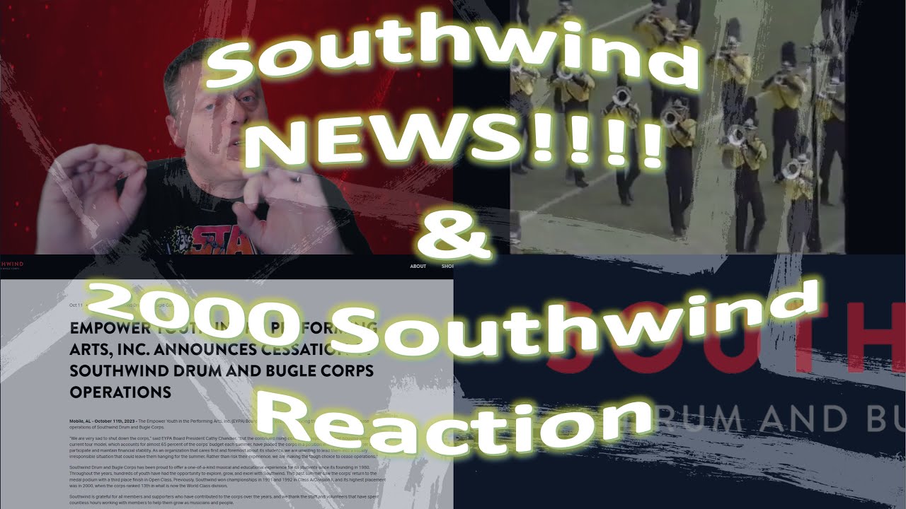 Southwind Drum Corps Ceasing operations-Watching Southwinds 2000 13th ...