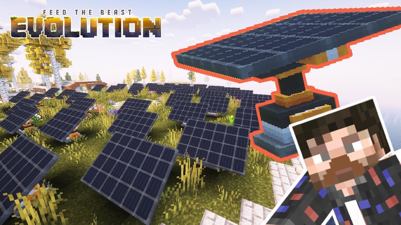Oritech SOLAR POWER! - FTB Evolution - Modded Minecraft - Episode 11 ...