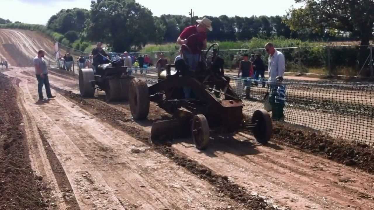 Our Fordson Wehr roller and grader working at The Great Dorset Steam ...