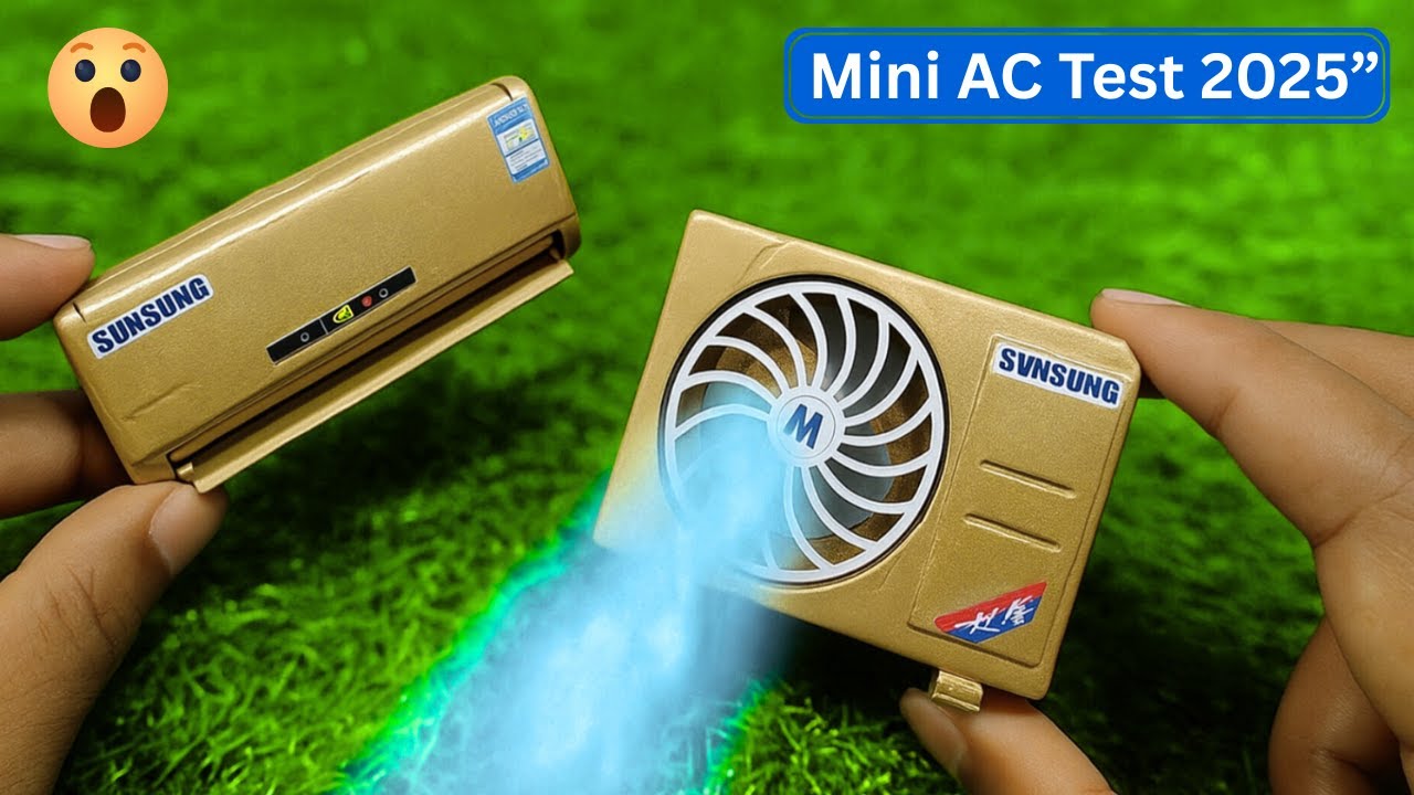 Best Small Air Conditioner Unboxing & Test Video || Best Gadgets Mini ...