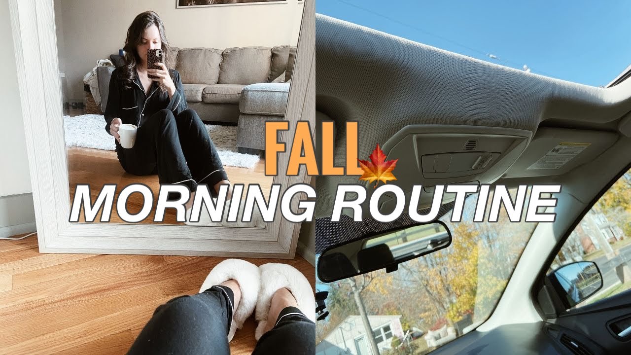 FALL MORNING ROUTINE 2020 🍁🍂 | Chill Morning In My Life, Cozy Vibes ...
