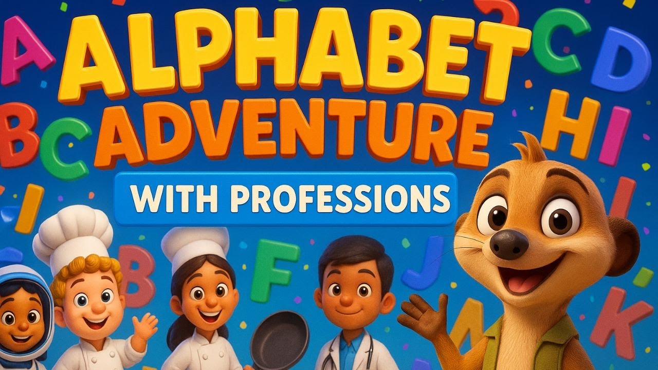 🎵 Alphabet Adventure with Professions | A to Z Careers Song for Kids🎵 ...