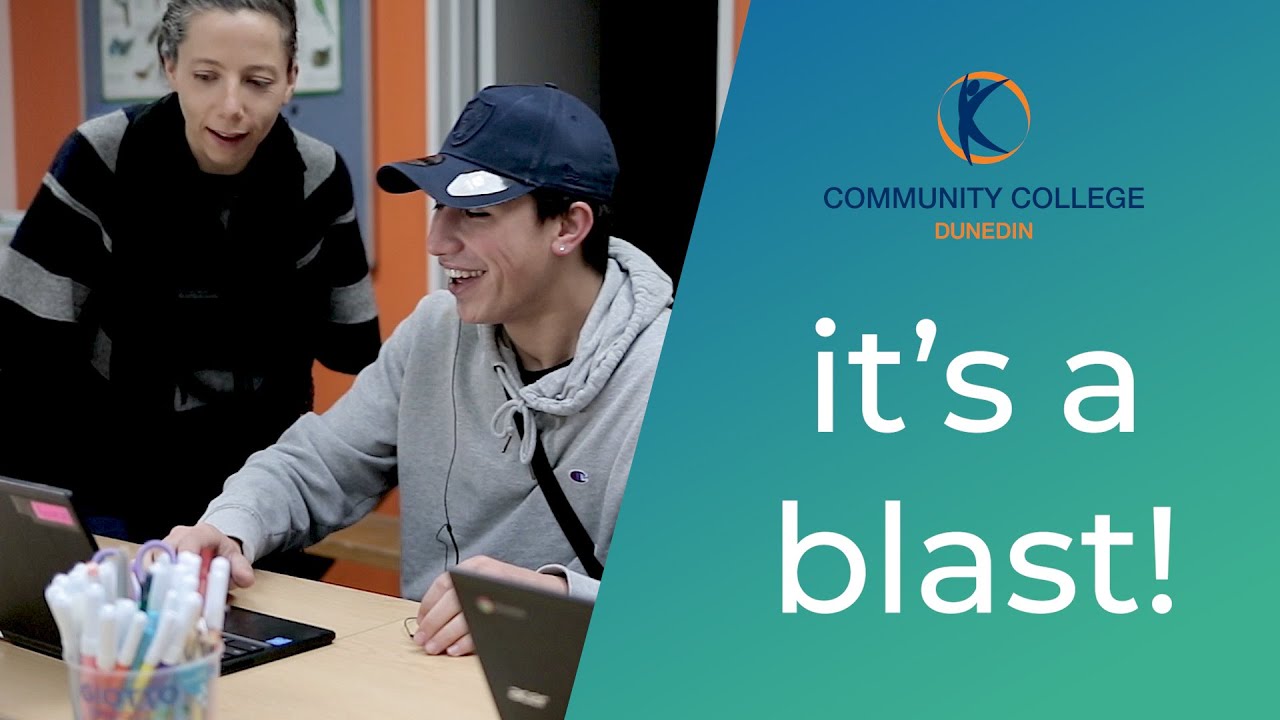 It's a blast! Listen to what our students say at Community College ...