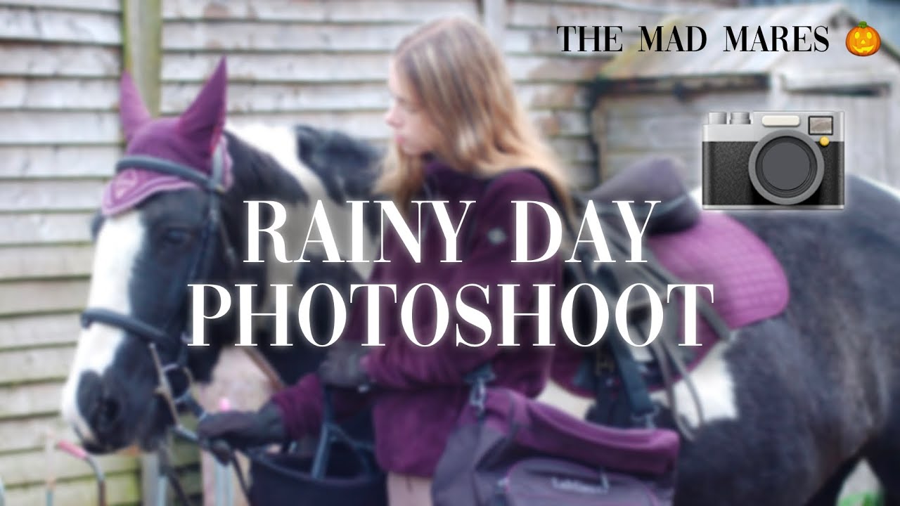 Rainy Day Photoshoot ~ The Mad Mares 🎃 - YouTube
