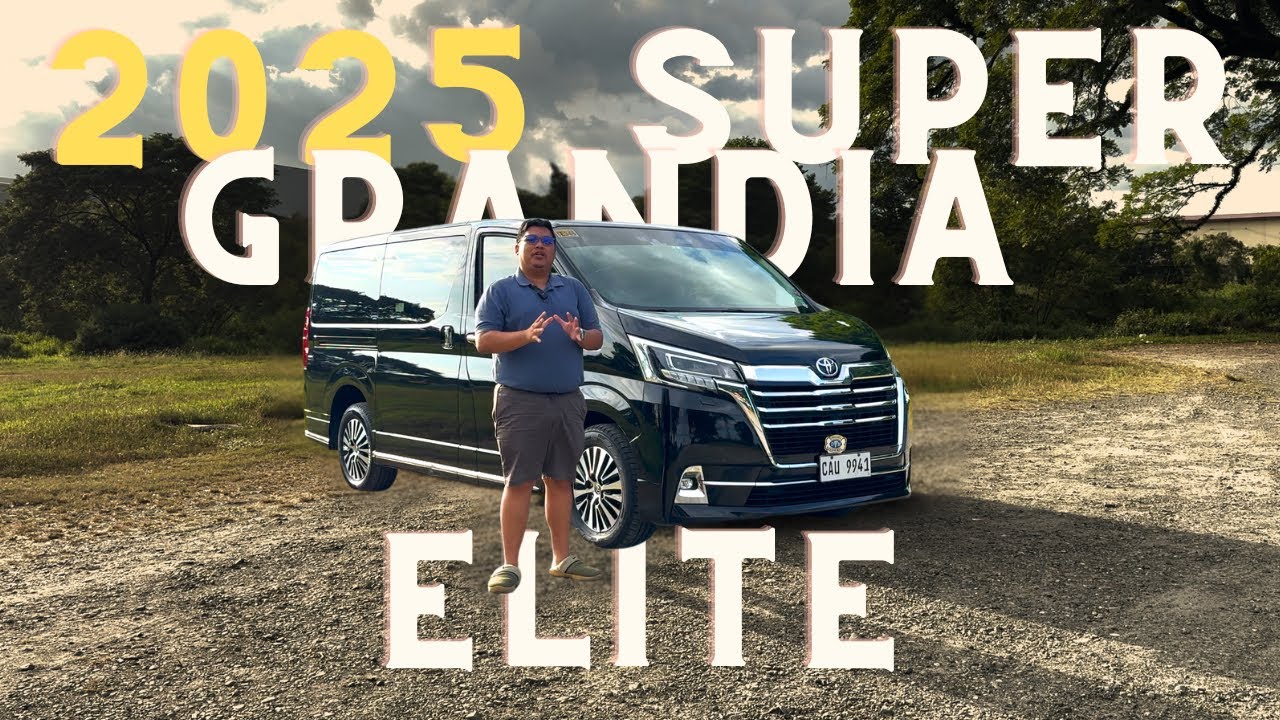 2025 Toyota Super Grandia Elite 2.8L Full Tour Review - YouTube