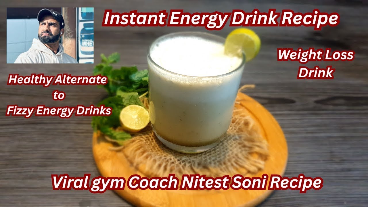 Healthy Energy Drink | 100 Years Old High Calcium Drink Recipe | Best ...