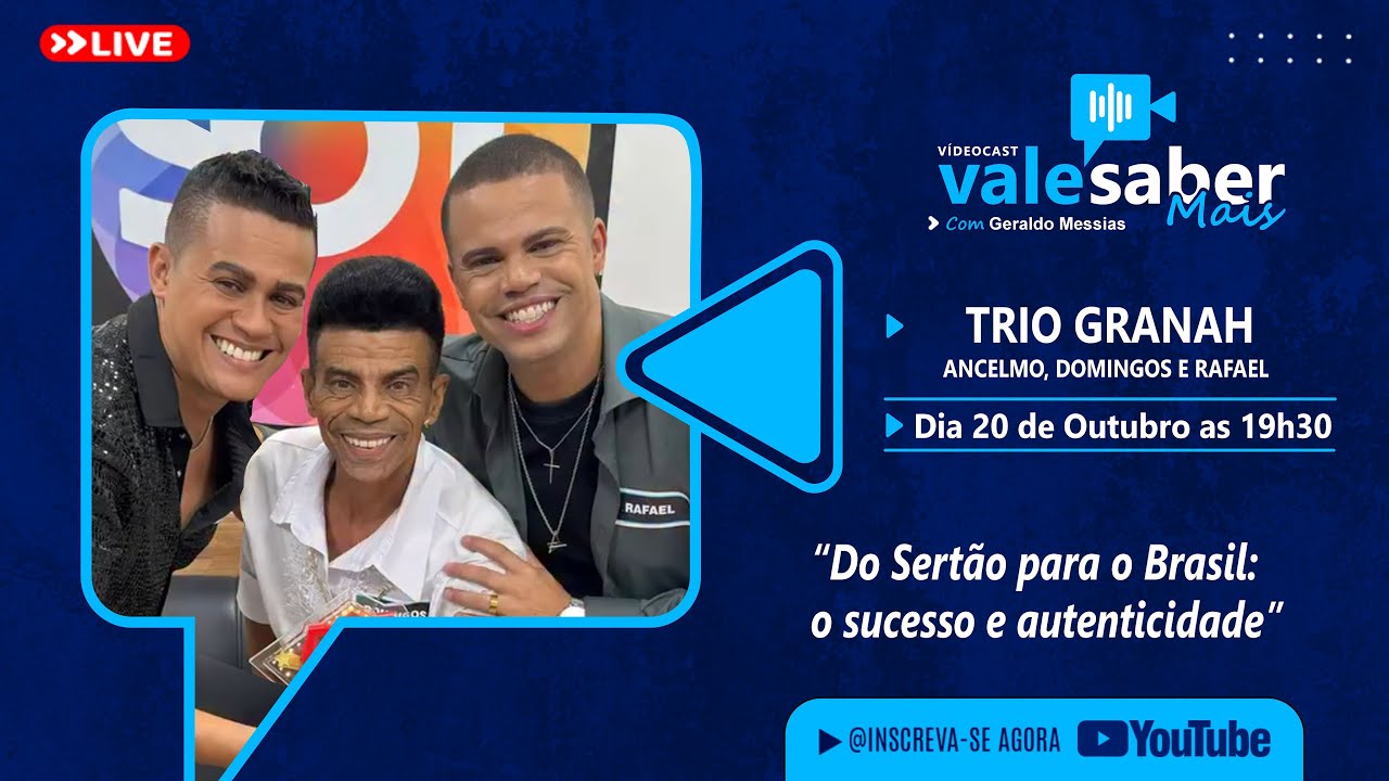Vale Saber Mais com TRIO GRANAH - YouTube