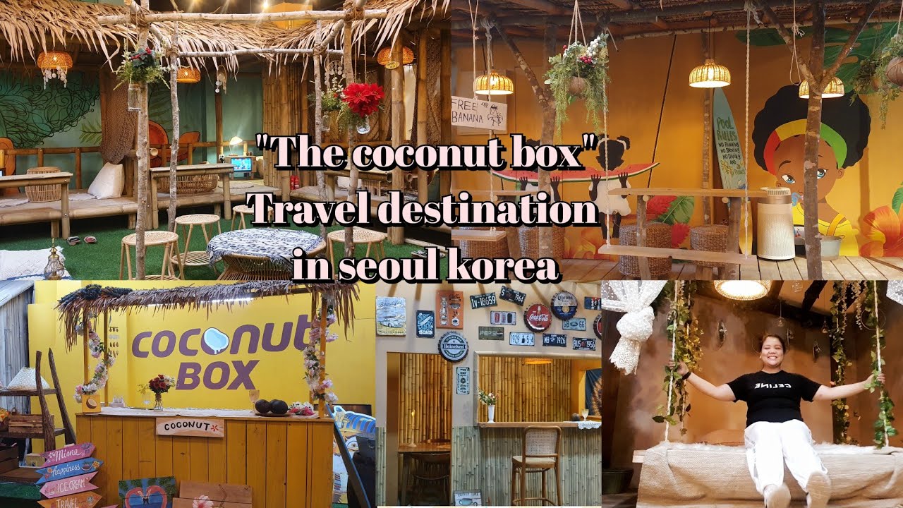 The coconut box#travel korea#seoul#hongdae cafe #explorekorea # ...