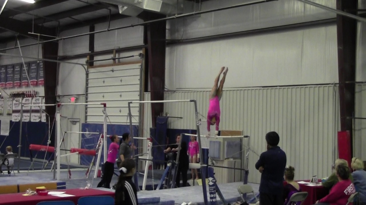Makayla Green - 2016 First State Invitational - Level 10 - Bars - YouTube