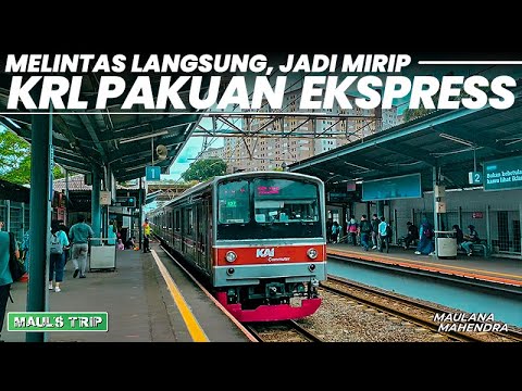 Ada KRL Ekspress Lewat Stasiun Duren Kalibata? | MAUL'S TRIP - YouTube