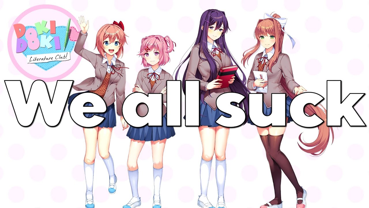 Ranking Every DDLC Character By How Annoying Their Fans Are - YouTube