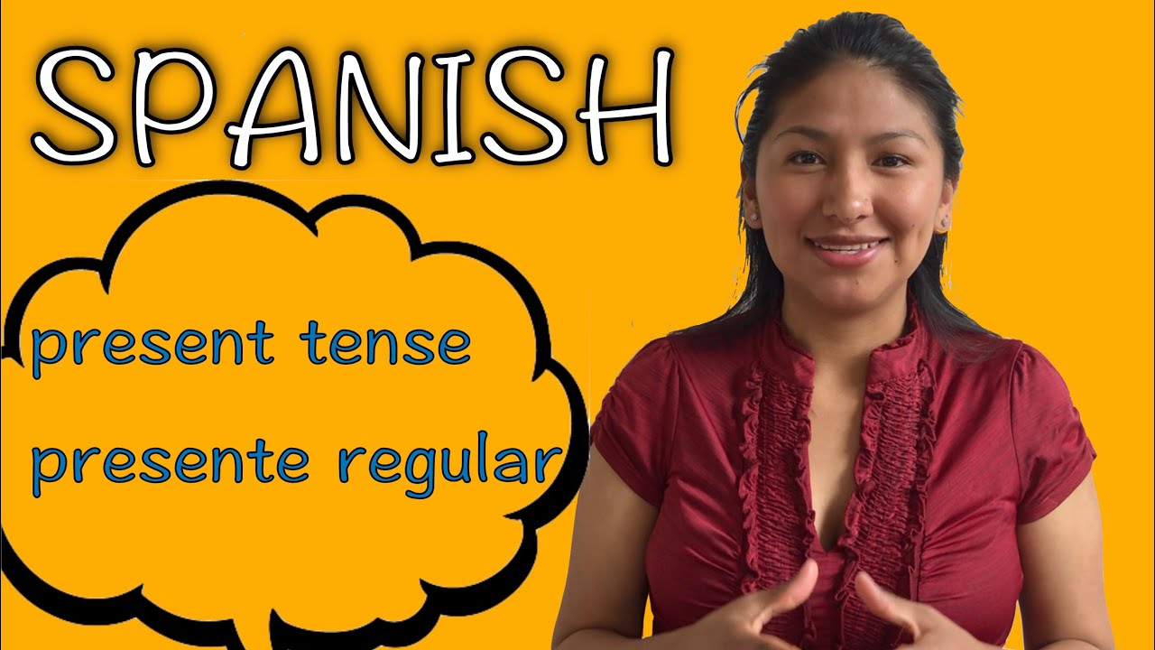 Class of Spanish present tense - presente regular - YouTube