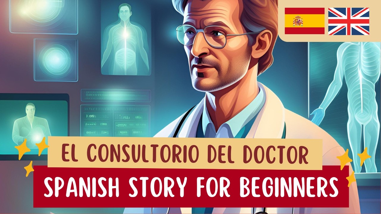 START LEARNING SPANISH with a Simple Story (A Day at the Doctor’s ...