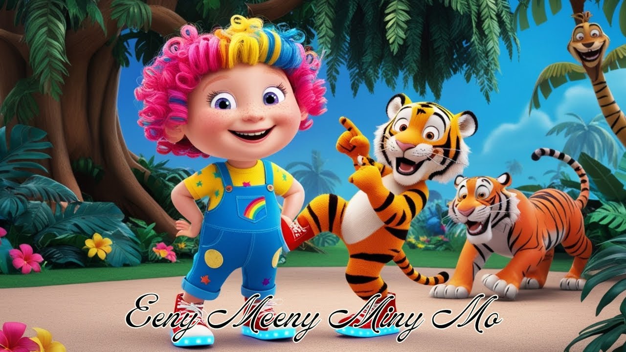 Eeny Meeny Miny Mo | @KidsTunes0345 | Nursery rhymes | Kids Songs ...