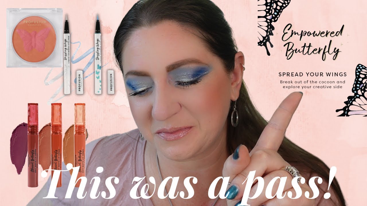 Some of the WORST DRUGSTORE Makeup - PROFUSION EMPOWERED BUTTERFLY ...