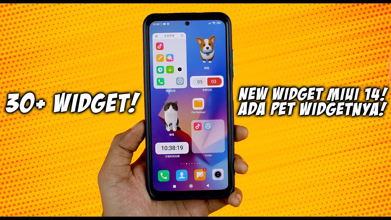 Kumpulan Widget MIUI 14 Terbaru - Bisa di Semua Xiaomi dan Redmi! - YouTube
