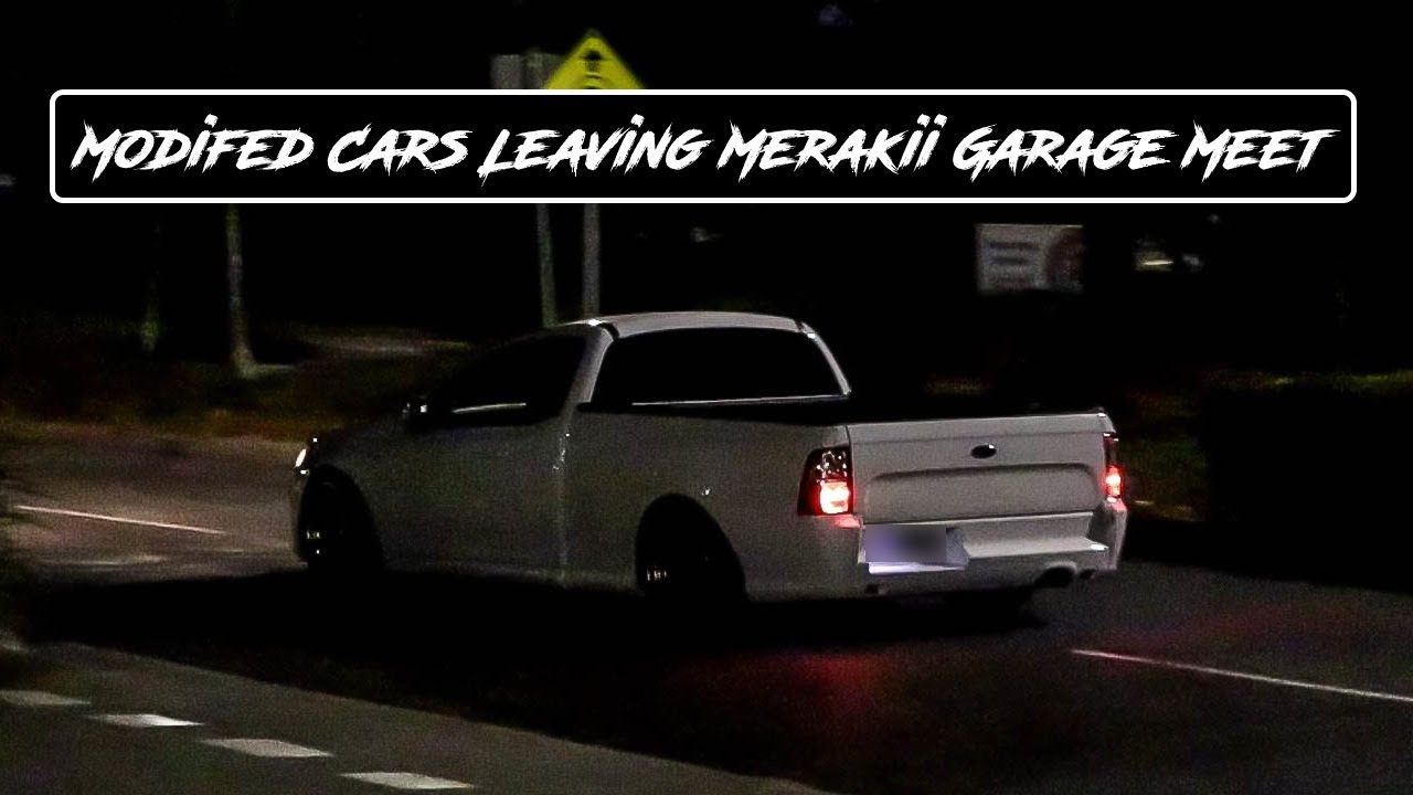Modified Cars Leaving Merakii Garage Meet - DFO | Insane Accelerations ...