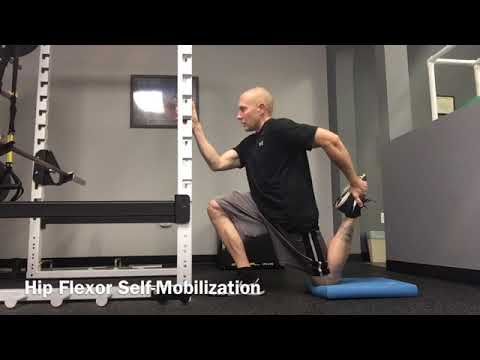 Hip Flexor Self-Mobilization - YouTube