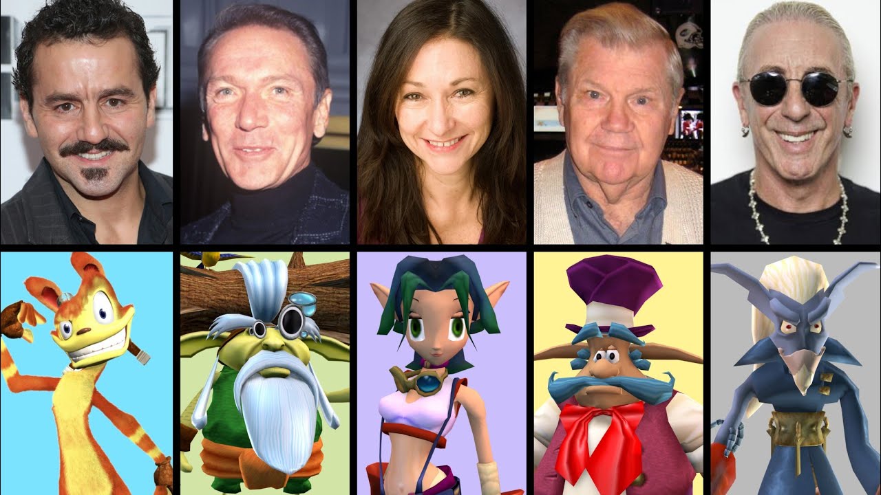 JAK AND DAXTER THE PRECURSOR LEGACY - VOICE ACTORS - YouTube