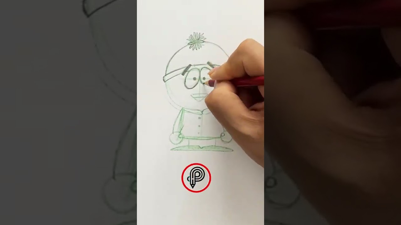Easy Drawing For Eric Cartman Step By Step.#shorts - YouTube