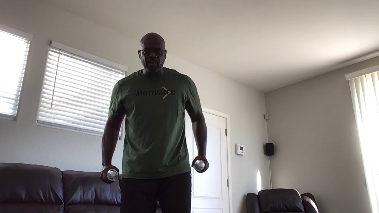 Running side to side w/ leg lift - YouTube