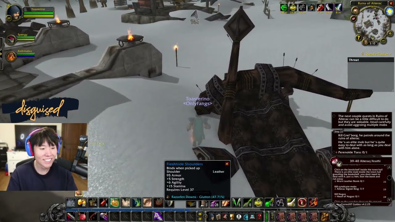 DisguisedToast | 2023-11-16 | (OnlyFangs) 39 Rogue - DSG merch ...