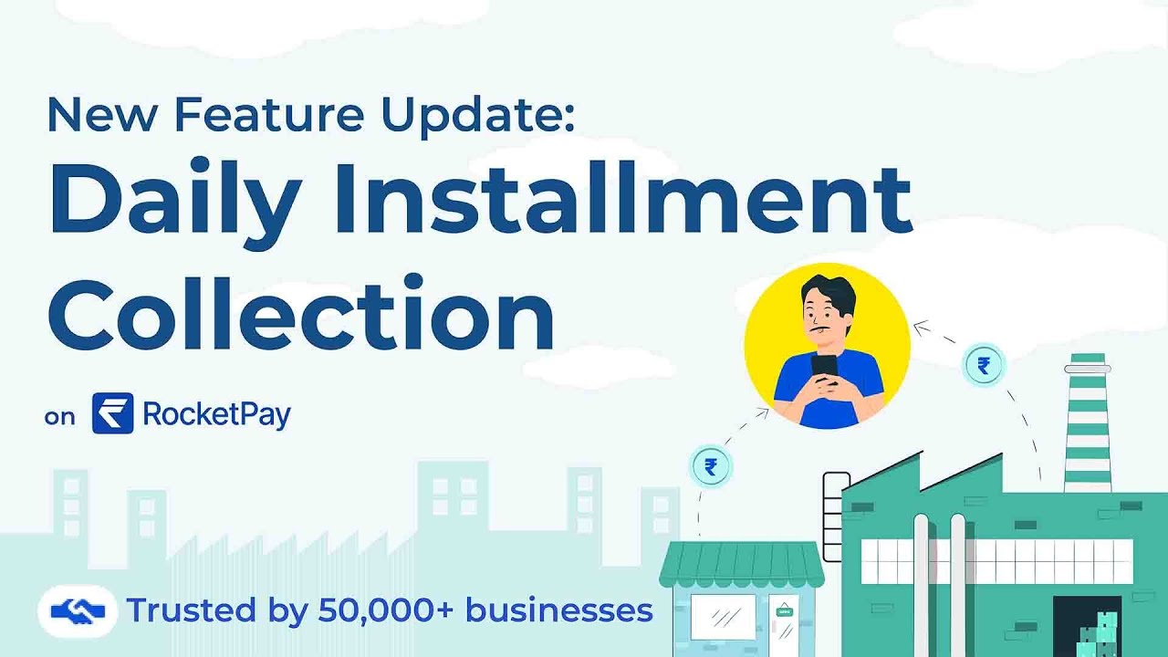 How to use RocketPay's Daily Collection Feature for EMI & Credit ...