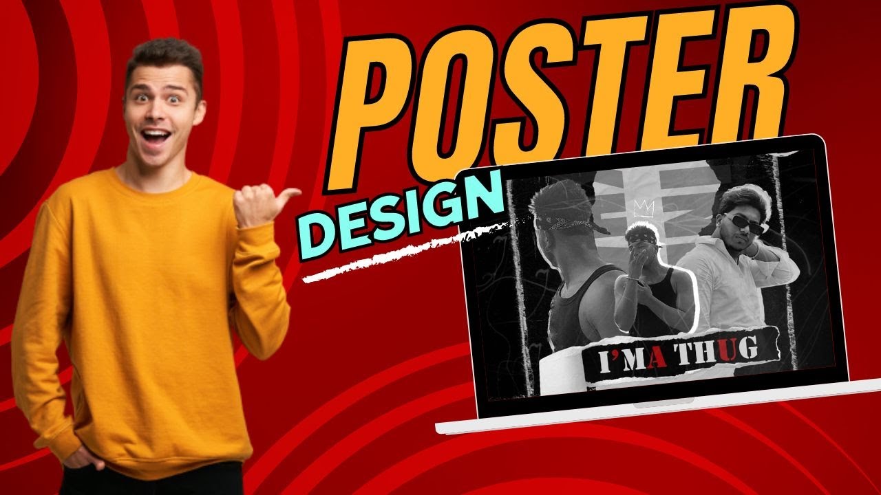 How To Create Music Poster Design | In Just 3 Mins | - YouTube