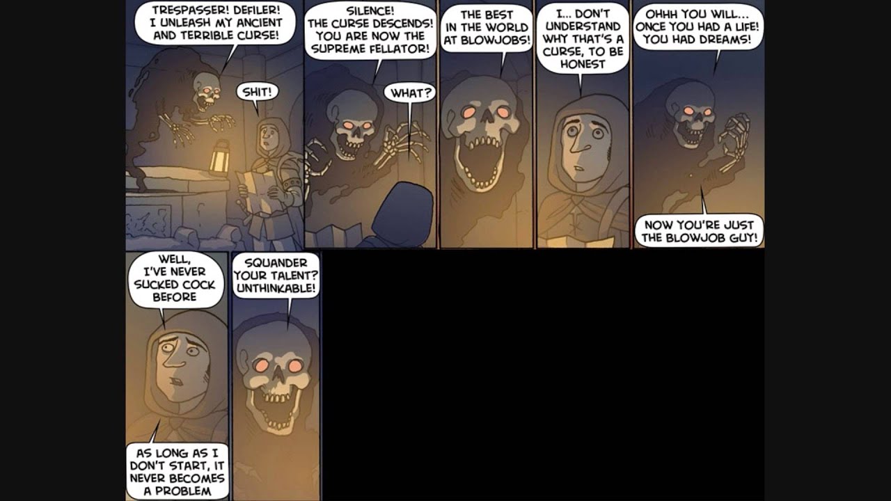 The Terrible Curse of the Skeleton King! [Comic][OGLAF] - YouTube