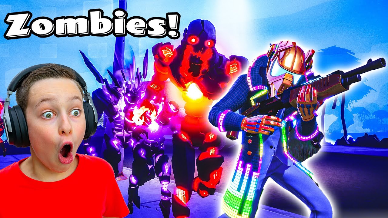 Me VS 10,000 Zombies In the NEW Horde Rush Mode (Fortnite) - YouTube