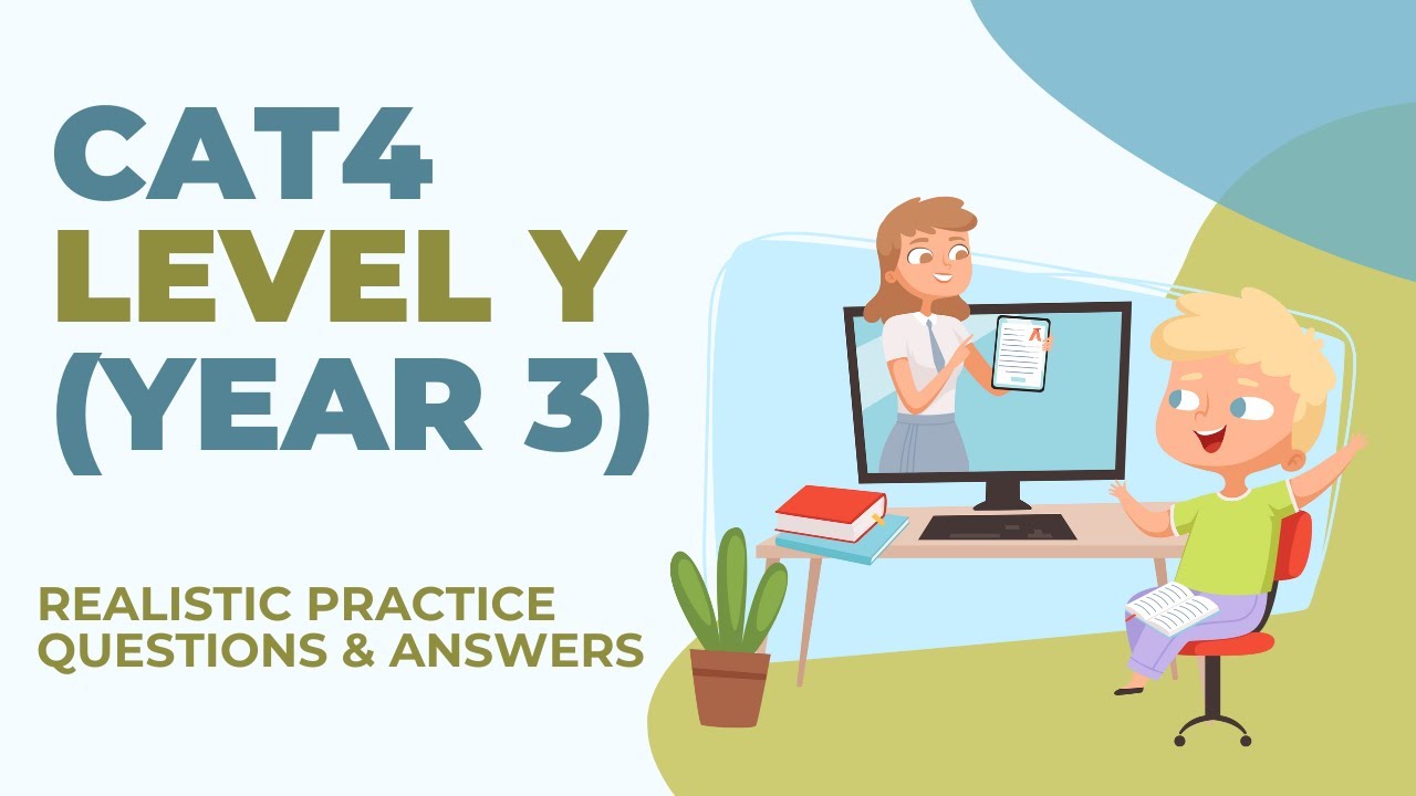 Ace Your CAT4 Year 3 [Level Y/Pre-A]: See the Format & Try These 8 Sample Questions - YouTube