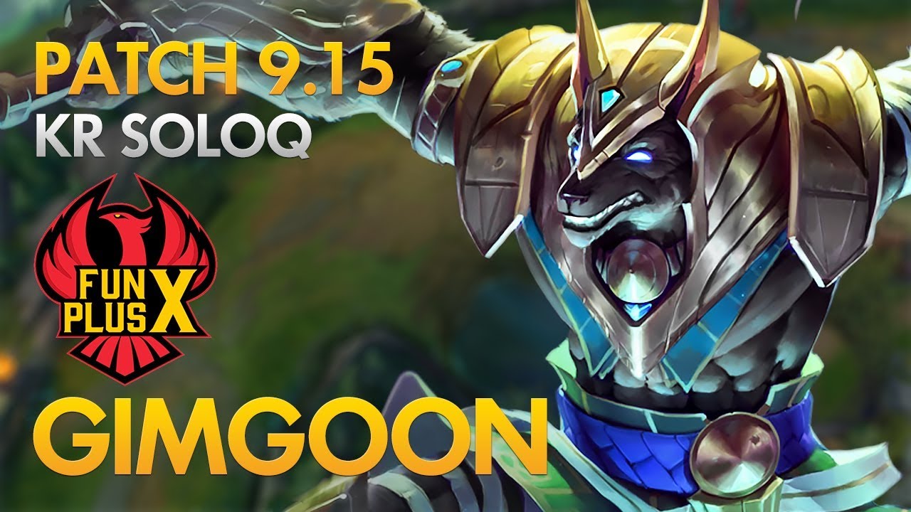 FunPlus GimGoon - Nasus Top Lane - KDA 13/3/14 - YouTube