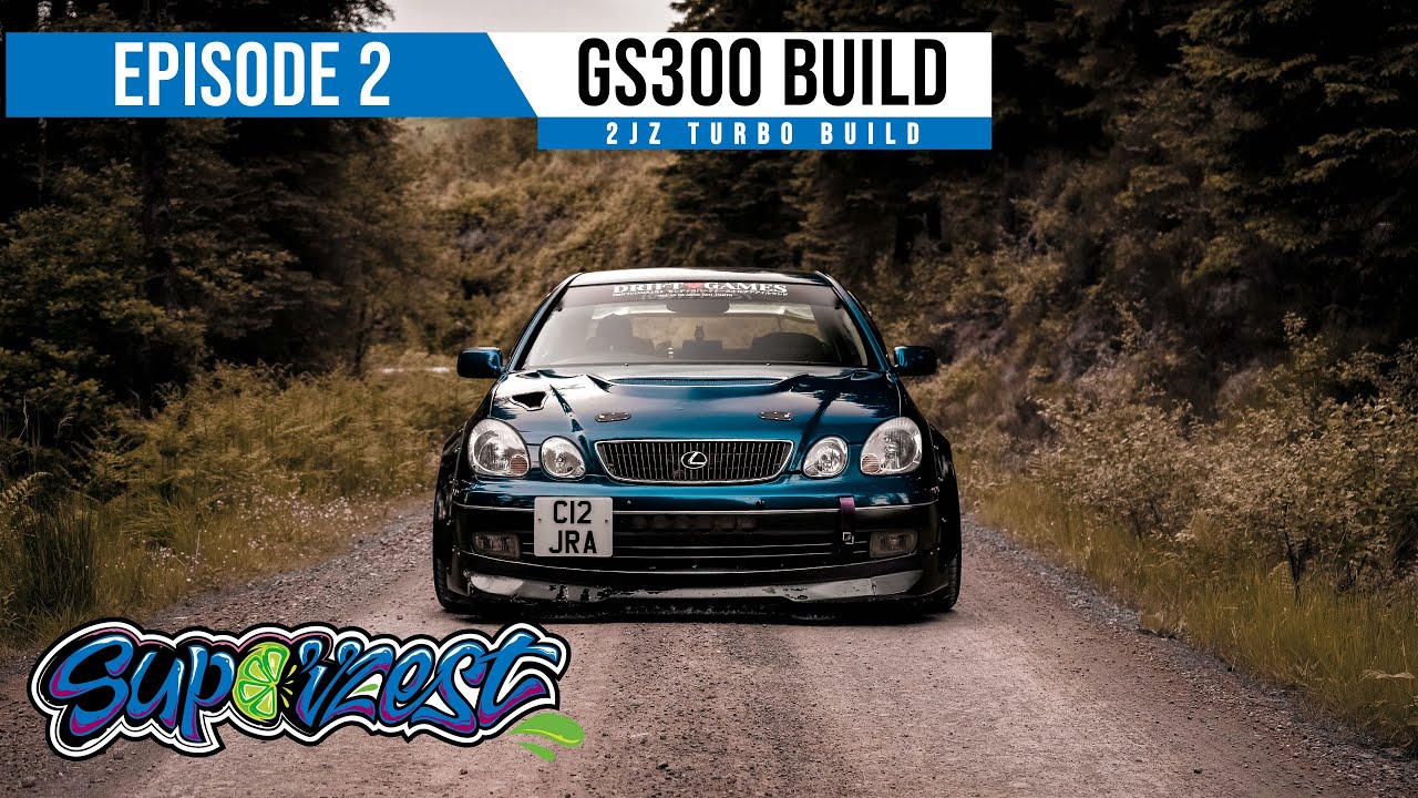 Lexus GS300 Build Episode 2 | Turbo boosting the JZ | The Engine Is Out ...