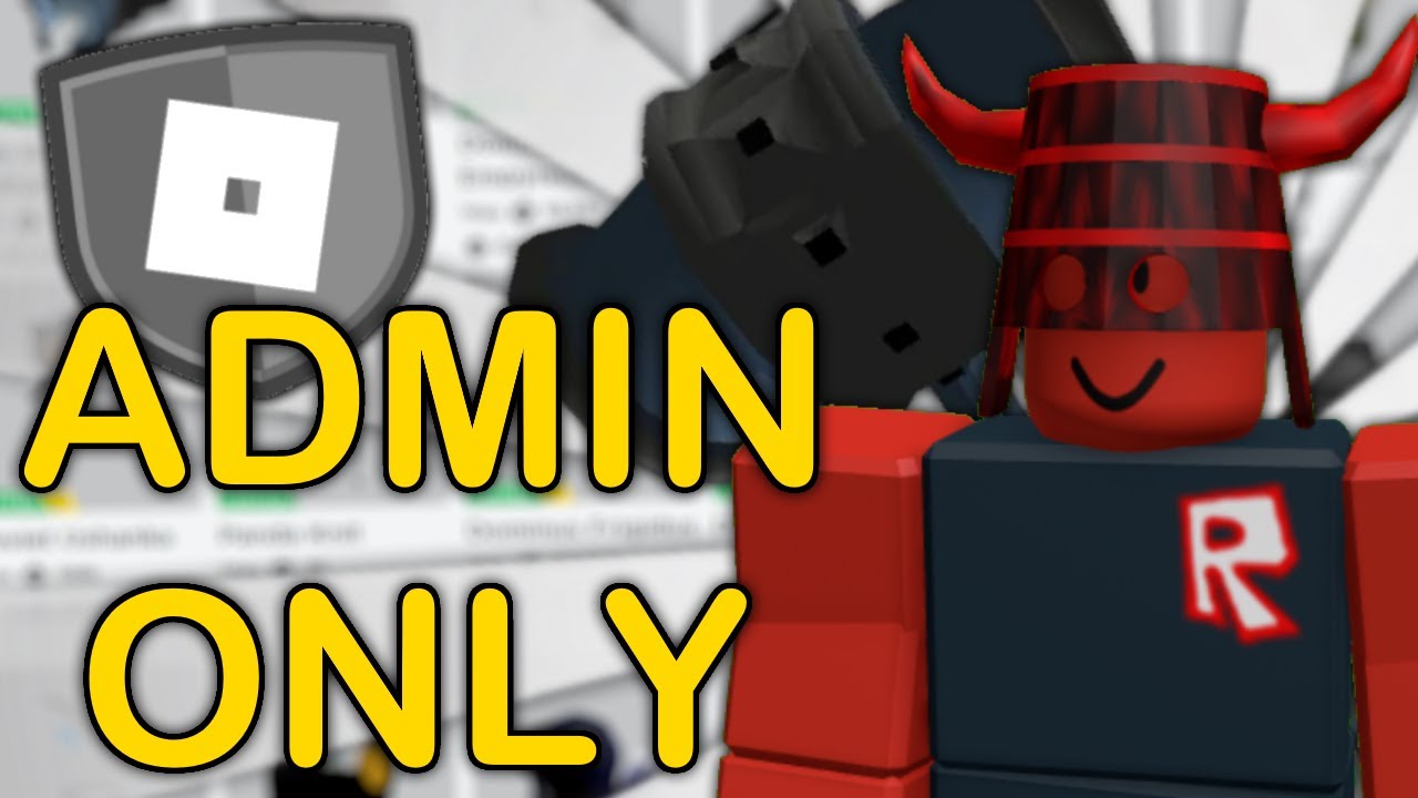 Rare ADMIN ONLY Roblox Items.. - YouTube