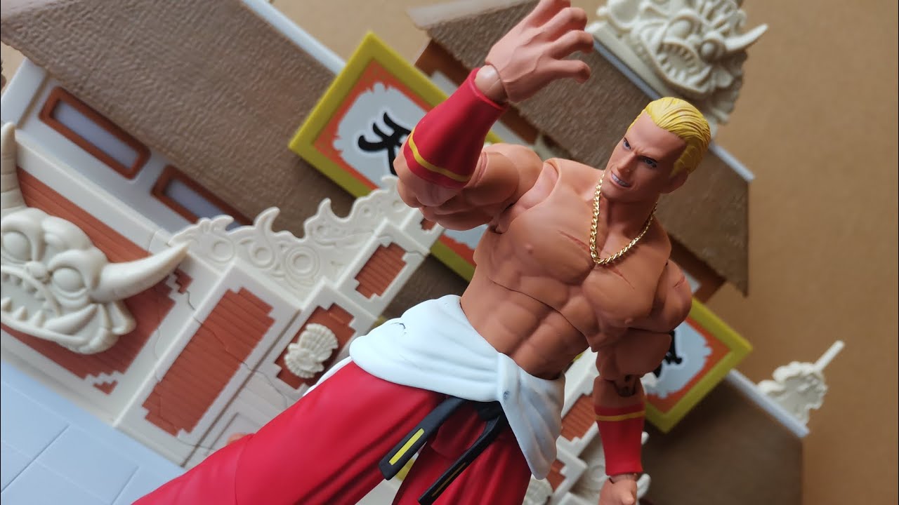 Geese Howard, Fatal Fury, King of Fighters Storm Collectibles Unboxing ...