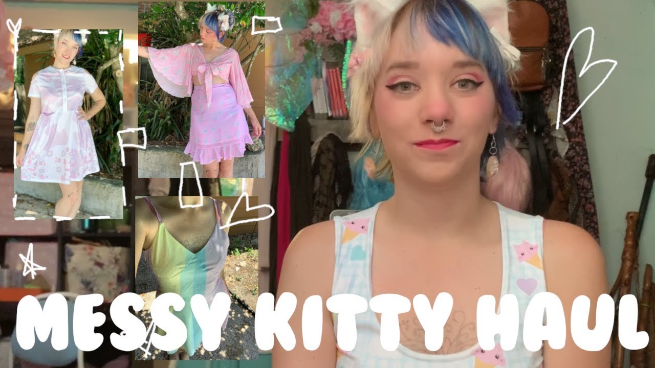 Messy Kitty New Product Review and Haul - YouTube
