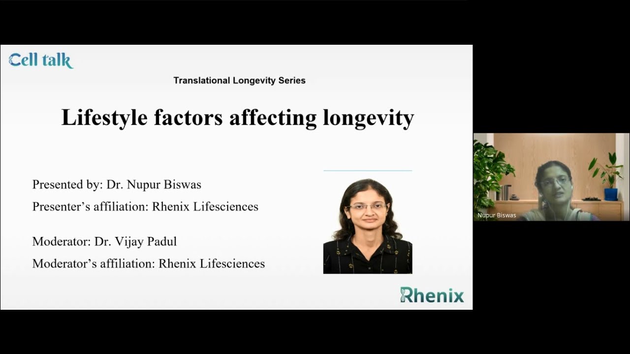 Lifestyle factors affecting longevity | CellTalk - YouTube