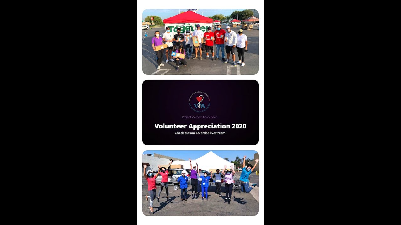 Project Vietnam Foundation: Volunteer Appreciation 2020 - YouTube