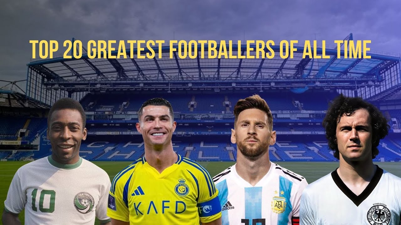 Top 20 Greatest Footballers of All Time - YouTube