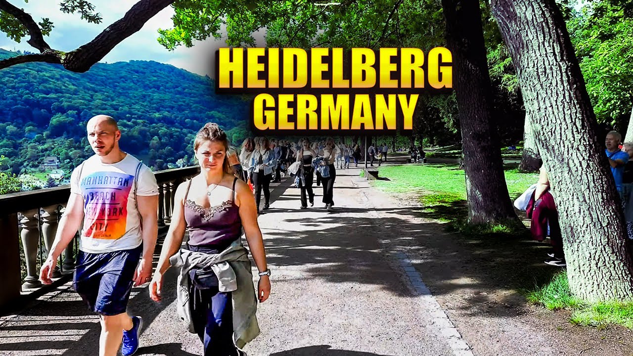 Heidelberg Germany | Germany Walking Tour | Heidelberg Castle Germany ...