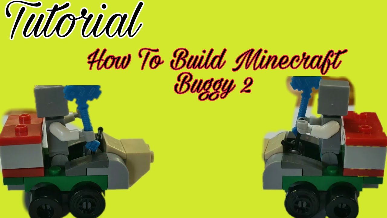HOW TO BUILD MINECRAFT BUGGY 2(Building minecraft buggy 2) - YouTube