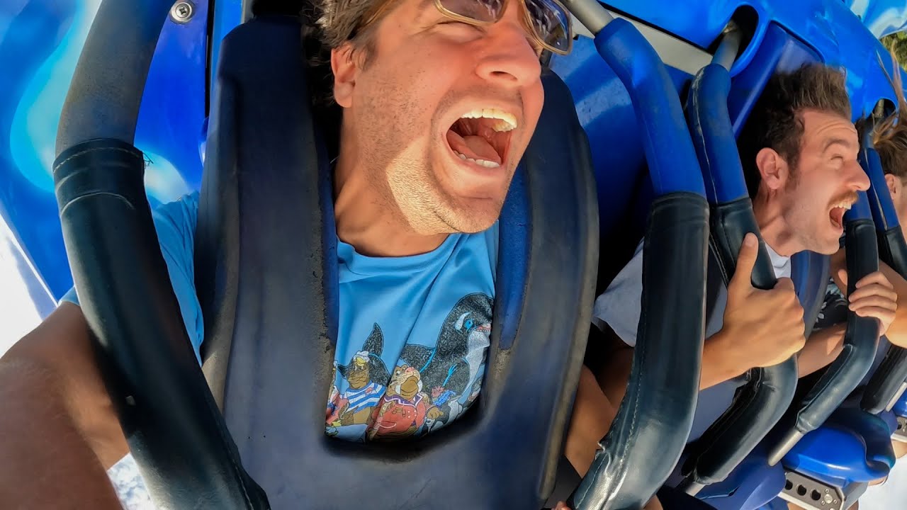 Riding And Ranking Our Favorite SeaWorld Coasters! - YouTube
