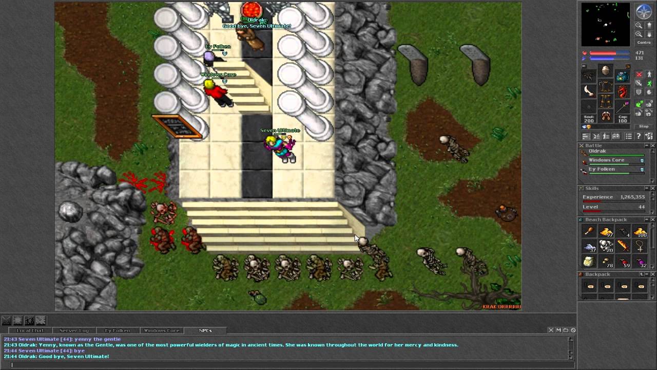 Tibia #14 - The Paradox Tower Quest Parte 1 - YouTube
