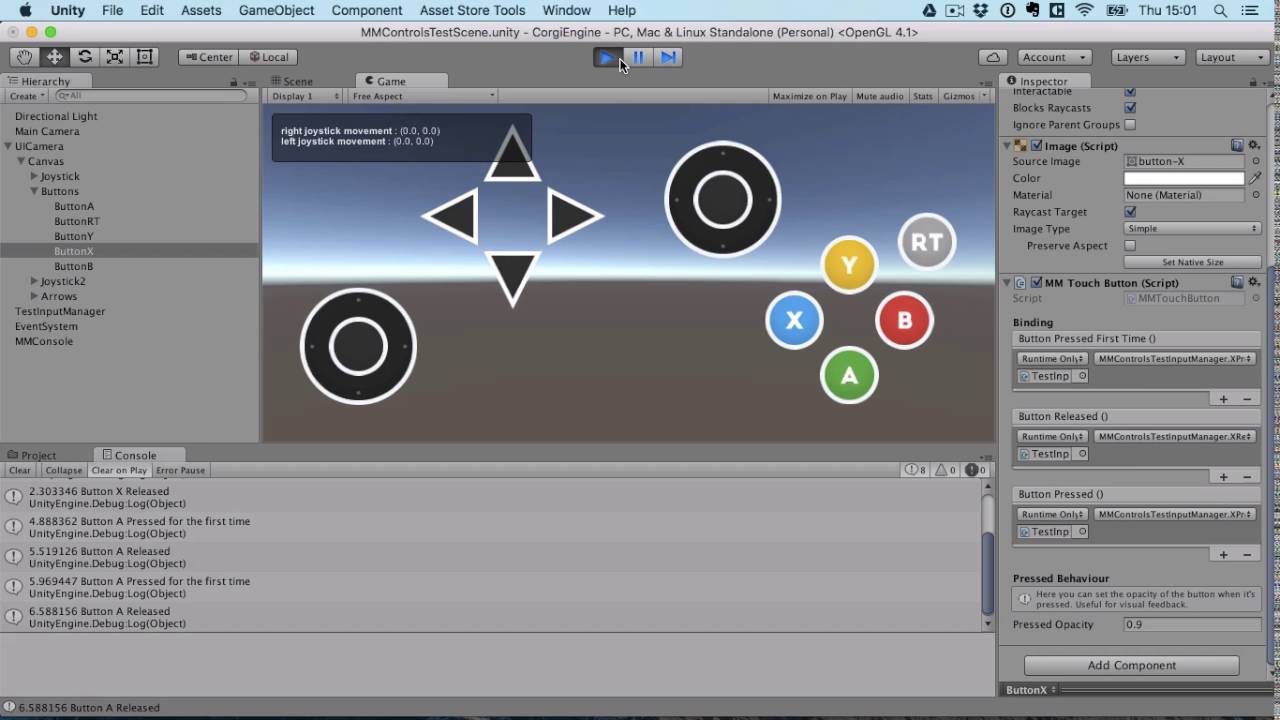 Corgi Engine : MMControls Tutorial - YouTube