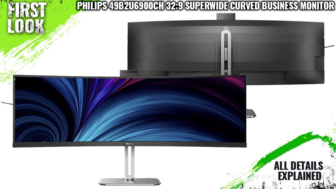 Philips 49B2U6900CH 32:9 SuperWide Curved Business Monitor Launched ...