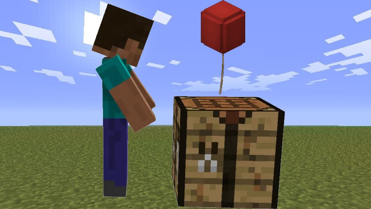 Minecraft: How To Craft A Balloon - YouTube