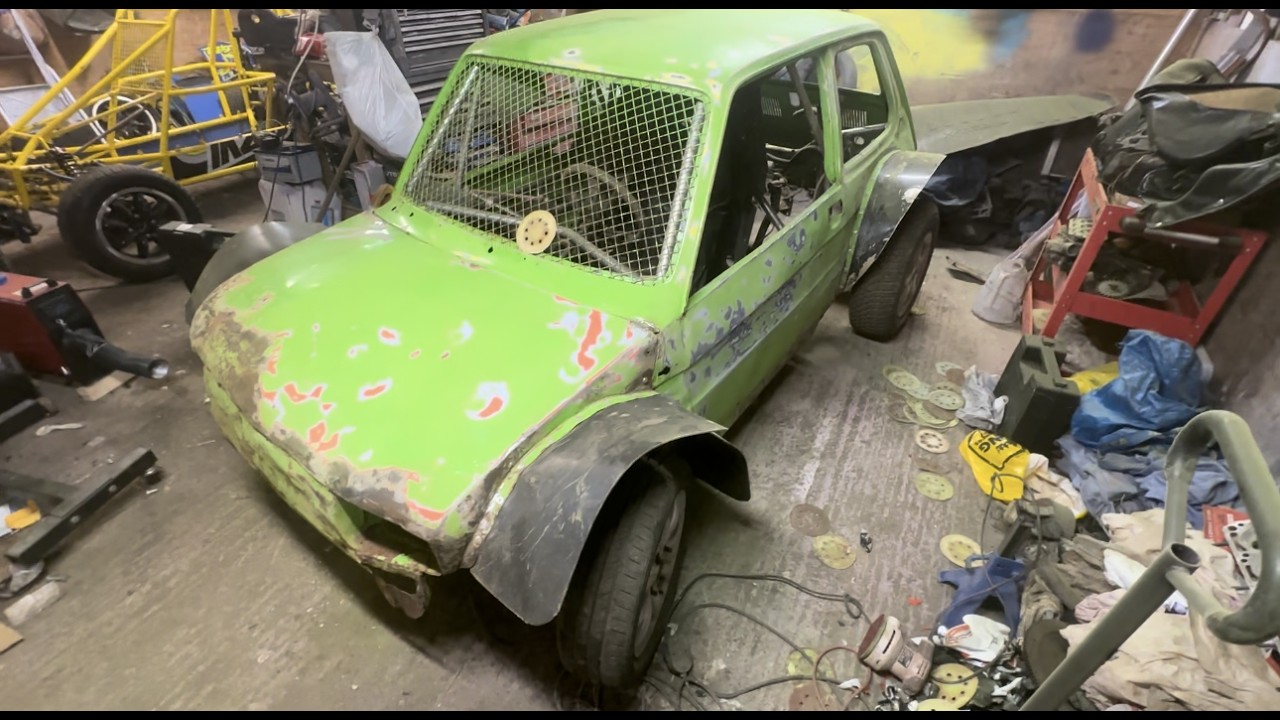 making a start on my class 5 autograss car part 1 - YouTube